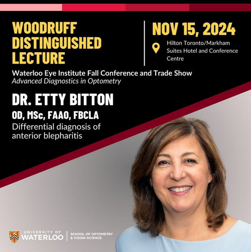 Le prix Woodruff 2024 décerné à Etty Bitton - École d'optométrie ...